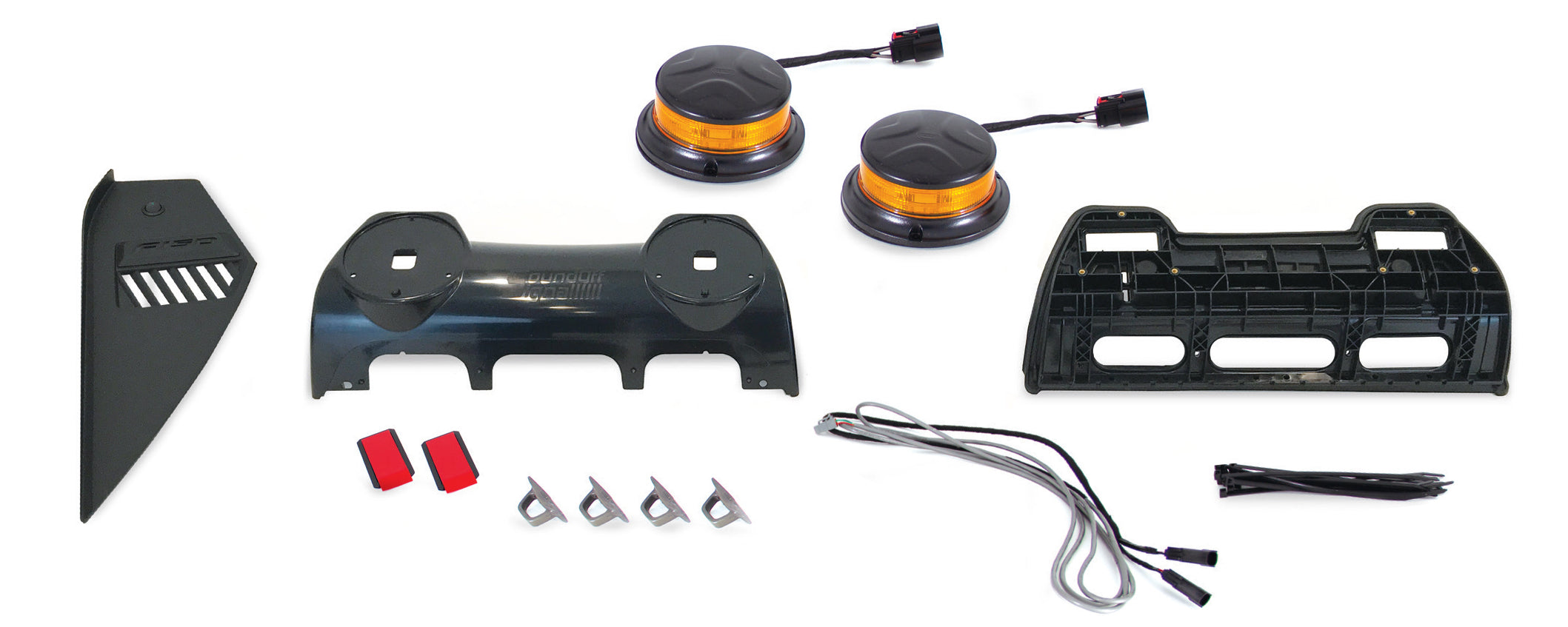 Soundoff Signal ETBCLK40AWCB1 Ford Dual Beacon 360-Degree Lighting Kit ...