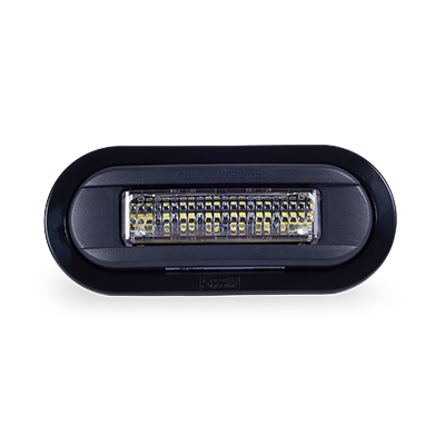 Soundoff Signal ENFSRV1A Nforce® Single 6" Oval Recess Mount Light, Sa ...